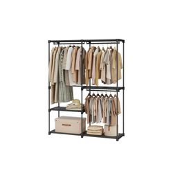 M&ouml;bel Kraft Stoffschrank schwarz Ma&szlig;e (cm): B: 138 H: 182 &raquo; M&ouml;bel Kraft