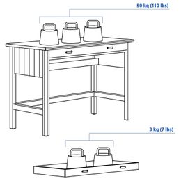 IKEA BRYTNING Schreibtisch