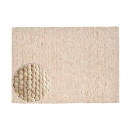 Theko Handwebteppich beige Wolle Ma&szlig;e (cm): B: 190 H: 1,2 &raquo; M&ouml;bel Kraft