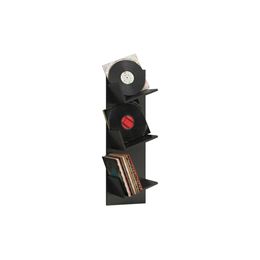 M&ouml;bel Kraft Wandregal schwarz Ma&szlig;e (cm): B: 33 H: 106,5 T: 25.6 &raquo; M&ouml;bel Kraft