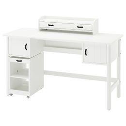 IKEA BRYTNING Schreibtisch+Aufbewahrungskombi