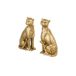M&ouml;bel Kraft Figur Leopard sortiert gold Polyresin (Kunstharz) Ma&szlig;e (cm): B: 8,1 H: 15,8 T: 6.3 &raquo; M&ouml;bel Kraft