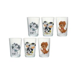 Ritzenhoff & Breker Ritzenhoff & Breker Becherset 6-teilig mehrfarbig Glas Ma&szlig;e (cm): H: 25 &raquo; M&ouml;bel Kraft