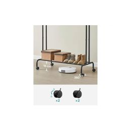 M&ouml;bel Kraft Kleiderst&auml;nder schwarz Kunststoff,Metall Ma&szlig;e (cm): B: 103,5 H: 155 &raquo; M&ouml;bel Kraft