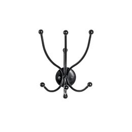 M&ouml;bel Kraft Wandgarderobe schwarz Metall Ma&szlig;e (cm): B: 19 H: 14 T: 29.0 &raquo; M&ouml;bel Kraft