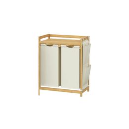 M&ouml;bel Kraft W&auml;schekorb wei&szlig; Stoff Ma&szlig;e (cm): B: 63 H: 78 &raquo; M&ouml;bel Kraft