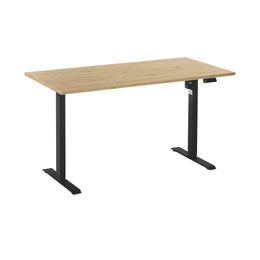 M&ouml;bel Kraft Schreibtisch holzfarben Ma&szlig;e (cm): B: 137 H: 74 T: 68.0 &raquo; M&ouml;bel Kraft