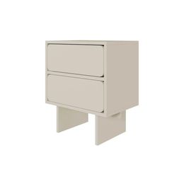 Selsey Nachtkommode beige beige Ma&szlig;e (cm): B: 49,6 H: 56 &raquo; M&ouml;bel Kraft