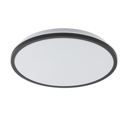 KHG LED-Deckenleuchte mit Backlight schwarz schwarz Ma&szlig;e (cm): H: 4,2 &Oslash;: 28.0 &raquo; M&ouml;bel Kraft
