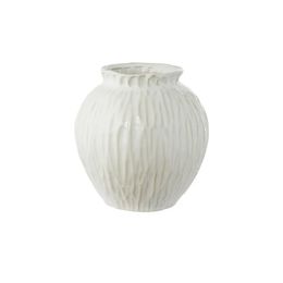 HOME STORY Vase creme Steinzeug Ma&szlig;e (cm): B: 20,5 H: 21,5 &raquo; M&ouml;bel Kraft