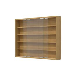 M&ouml;bel Kraft H&auml;ngevitrine holzfarben Ma&szlig;e (cm): B: 77 H: 60 T: 10.0 &raquo; M&ouml;bel Kraft