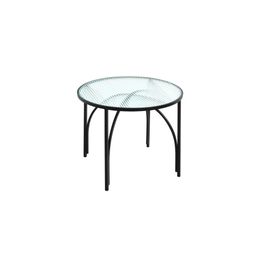 M&ouml;bel Kraft Beistelltisch schwarz Ma&szlig;e (cm): H: 40 &Oslash;: 50.0 &raquo; M&ouml;bel Kraft