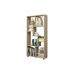 M&ouml;bel Kraft Standregal holzfarben Ma&szlig;e (cm): B: 60 H: 119 T: 20.0 &raquo; M&ouml;bel Kraft