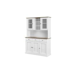 M&ouml;bel Kraft Buffet wei&szlig; Ma&szlig;e (cm): B: 131 H: 191 T: 45.0 &raquo; M&ouml;bel Kraft