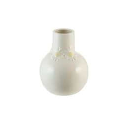 HOME STORY Vase wei&szlig; Porzellan Ma&szlig;e (cm): B: 8 H: 10,2 &raquo; M&ouml;bel Kraft