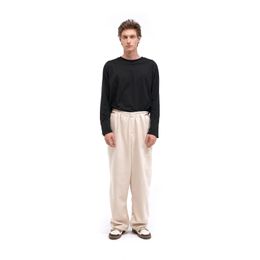 Herren Relaxed Fit Weite Beinform Pull-On-Hosen