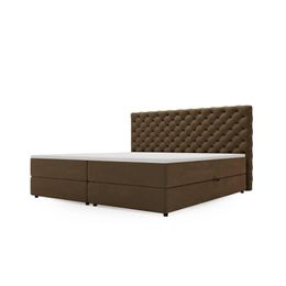 GrainGold Boxbett mit Stauraum braun Ma&szlig;e (cm): B: 148 H: 119 &raquo; M&ouml;bel Kraft
