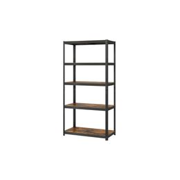 M&ouml;bel Kraft Standregal schwarz Ma&szlig;e (cm): B: 100 H: 200 &raquo; M&ouml;bel Kraft