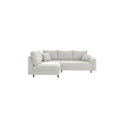 S-STYLE Ecksofa Lars wei&szlig; Ma&szlig;e (cm): B: 231 H: 81 &raquo; M&ouml;bel Kraft
