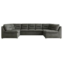 M&ouml;bel Kraft Wohnlandschaft mit Schlaffunktion Comodo grau Ma&szlig;e (cm): B: 340 H: 93 &raquo; M&ouml;bel Kraft