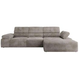 M&ouml;bel Kraft Ecksofa mit Sitzvorzug Rilasso braun Ma&szlig;e (cm): B: 296 H: 66 &raquo; M&ouml;bel Kraft