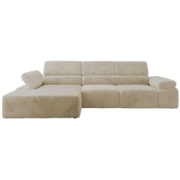 M&ouml;bel Kraft Ecksofa mit Sitzvorzug Rilasso creme Ma&szlig;e (cm): B: 296 H: 66 &raquo; M&ouml;bel Kraft