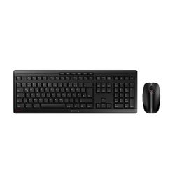 Cherry Stream Desktop Recharge, Wireless Desktop-Set - Schwarz