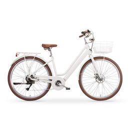 MBM Elektro-Citybike New LA RUE 2.0, wei&szlig;