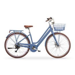 MBM Elektro-Citybike New LA RUE 2.0, blau