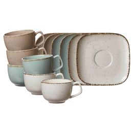 Ritzenhoff & Breker Ritzenhoff & Breker Kaffeetassen mit Untertassen Casa 200 ml 6er Set