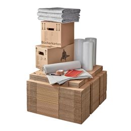 BB-Verpackungen | Umzugskomplettpaket (3 bis 4-Zimmer-Wohnung)