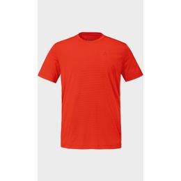 Sch&ouml;ffel Funktionsshirt SCH&Ouml;FFEL "T Shirt Style Chipoma MEN", Herren, Gr. 50, 5480, orange, Oberstoff: 92% Polyester, 8% Elasthan, Rundhals, Shirts Funktionsshirt