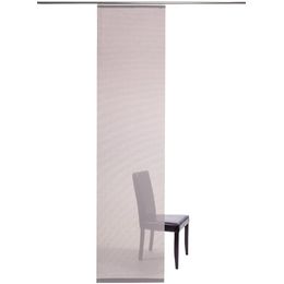 Schiebegardine HOMING "Manhattan" Gr. 1, rosa (altrosa), B:60cm H:245cm, Polyester, Gardinen, modern, Wohnzimmer, Schlafzimmer