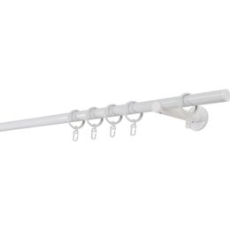 Gardinenstange mydeco "20mm Match Wandtr&auml;ger 12 cm", wei&szlig;, L:400cm, Gardinenstangen