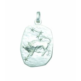Adelia&acute;s Sternzeichenanh&auml;nger ADELIA&acute;S "Sternzeichen Anh&auml;nger Stier 925 Silber &ndash; Silberanh&auml;nger Stier", silber, Schmuckanh&auml;nger, Damen, Stier, Silber 925 (Sterlingsilber), Silberanh&auml;nger Stier