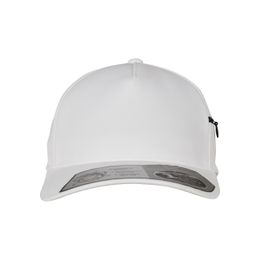 Flex Cap Flexfit "Flexfit Unisex 110 Pocket", Gr. onesize, wei&szlig;, 98% Polyester, 2% Elasthan, unifarben, Caps