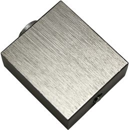 Sch&ouml;ner Wohnen Kollektion Deckentr&auml;ger f&uuml;r Gardinenstangen, silber (stahl, geb&uuml;rstet), SCH&Ouml;NER WOHNEN-KOLLEKTION, Gardinenstangenhalterungen, Serie Einzelprogramm Matteo rechteckig