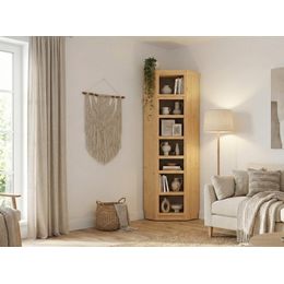 Eckregal OTTO HOME "Soeren Regal H&ouml;he 220 cm, massive Kiefer, FSC-zertifiziert", natur, B:78cm H:220cm T:38cm, Massivholz, Regale, Eckregal, passend f&uuml;r Regale Soeren mit einer Tiefe von 29 cm