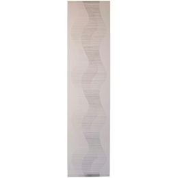 Schiebegardine HOMING "Tabio" Gr. 1, grau, B:60cm H:245cm, Polyester, Gardinen, modern, Wohnzimmer, Schlafzimmer