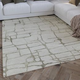 Wollteppich Wecon Home "Hamptons TWELVE", beige (creme wei&szlig;), B:80cm H:10mm L:230cm, Schurwolle, Teppiche, L&auml;ufer, Schurwolle, Kurzflor, Wohnzimmer, elegant, geometrisch