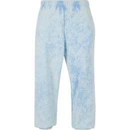 Sweathose Urban Classics "Urban Classics Herren Towel Washed Sweatpants", Herren, Gr. 5XL, US-Gr&ouml;&szlig;en, balticblau, 70% Baumwolle, 30% Polyester, unifarben, relaxed fit, Hosen Sweathose