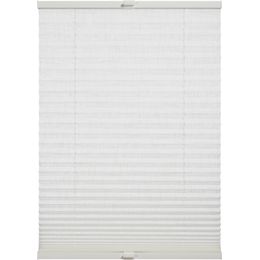 Sch&ouml;ner Wohnen Kollektion Plissee "Marla", wei&szlig;, B:40cm H:130cm, Obermaterial: 100% Polyester, SCH&Ouml;NER WOHNEN-KOLLEKTION, Plissees, verschraubt, mit Leinen-Optik