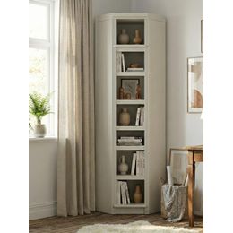 Eckregal OTTO HOME "Soeren Regal H&ouml;he 220 cm, massive Kiefer, FSC-zertifiziert", cremewei&szlig;, B:78cm H:220cm T:38cm, Massivholz, Regale, Eckregal, passend f&uuml;r Regale Soeren mit einer Tiefe von 29 cm