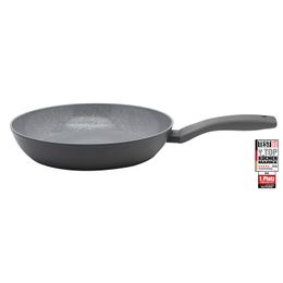 Bratpfanne ELO "Colorio mit farbigem Protektor", grau, B:28,8cm H:5,5cm L:46,5cm &Oslash;:28cm, Pfannen, Bratpfanne, mit passendem Pfannenschoner