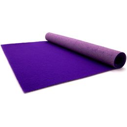 L&auml;ufer "PODIUM, Made in Belgium", lila, B:200cm H:2,6mm L:700cm, Polypropylen (PP), PRIMAFLOR-IDEEN IN TEXTIL, Teppiche, L&auml;ufer, Breite 200 cm, Nadelfilz, Uni-Farben, ideal f&uuml;r Veranstaltungen