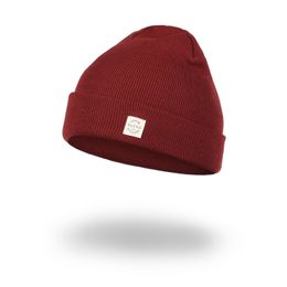 Strickm&uuml;tze Blend "Strickm&uuml;tze BHScam", Herren, Gr. one, rot (wood rot), Obermaterial: 100% Polyacryl PAN., M&uuml;tzen Strickm&uuml;tze