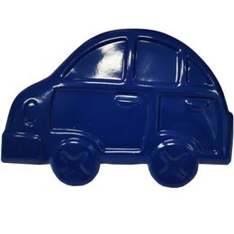 Dekoklammer Indeko "Auto" Gr. 1, blau, &Oslash;:0,35cm, Kunststoff, Gardinenbefestigungen