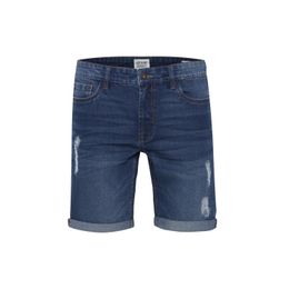 !Solid Jeansshorts SOLID "Jeansshorts SDNoyton", Herren, Gr. M, N-Gr, blau (middle blau denim), Obermaterial: 98% Baumwolle CO. 2% Elasthan EL., Jeans Jeansshorts