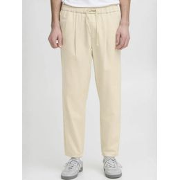 Chinohose TEESHOPPEN "TEESHOPPEN Trouser Pants", Herren, Gr. Mx32, L&auml;nge 32, beige, Obermaterial: 72% Lyocell, 28% Baumwolle, Hosen Chinohose