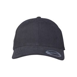 Flex Cap Flexfit "Flexfit Snapback Ethno Strap Cap", Gr. onesize, grau (schwarz), 100% Polyester, unifarben, Caps